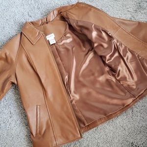 Together | Jackets & Coats | Together Vintage Leather Jacket Cognac ...
